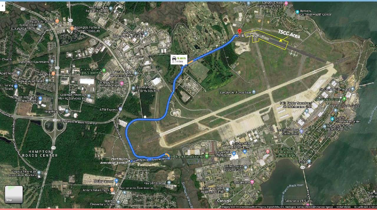 October Autocross Maps | Tidewater Sports Car Club